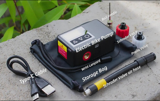 Xplova Mini Electric Bike Pump – Trevs Cycle Shop